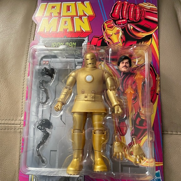 Hasbro | Toys | Hasbro Iron Man Gold Action Figure Nwt Collectors Toy ...